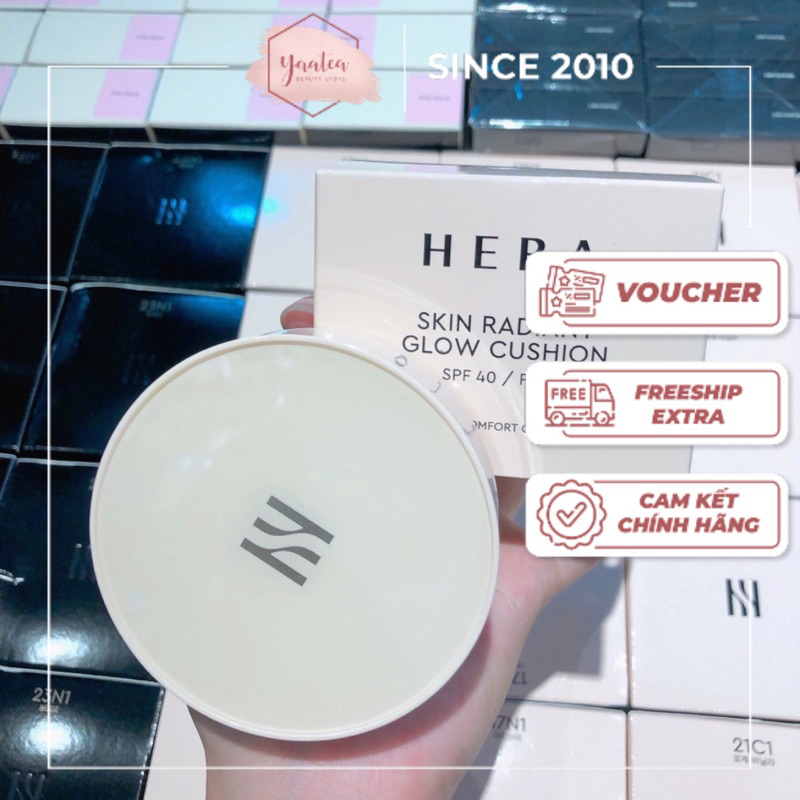 [NEW] CUSHION HERA SKIN RADIANT GLOW SPF40 | Shopee Việt Nam