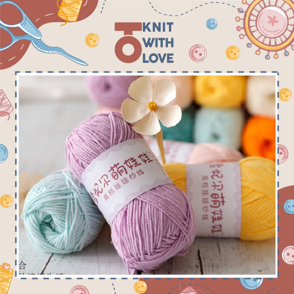 Len Baby Yarn Loại 1 cực mềm mại, không bai nhão, không xù, không phai ...