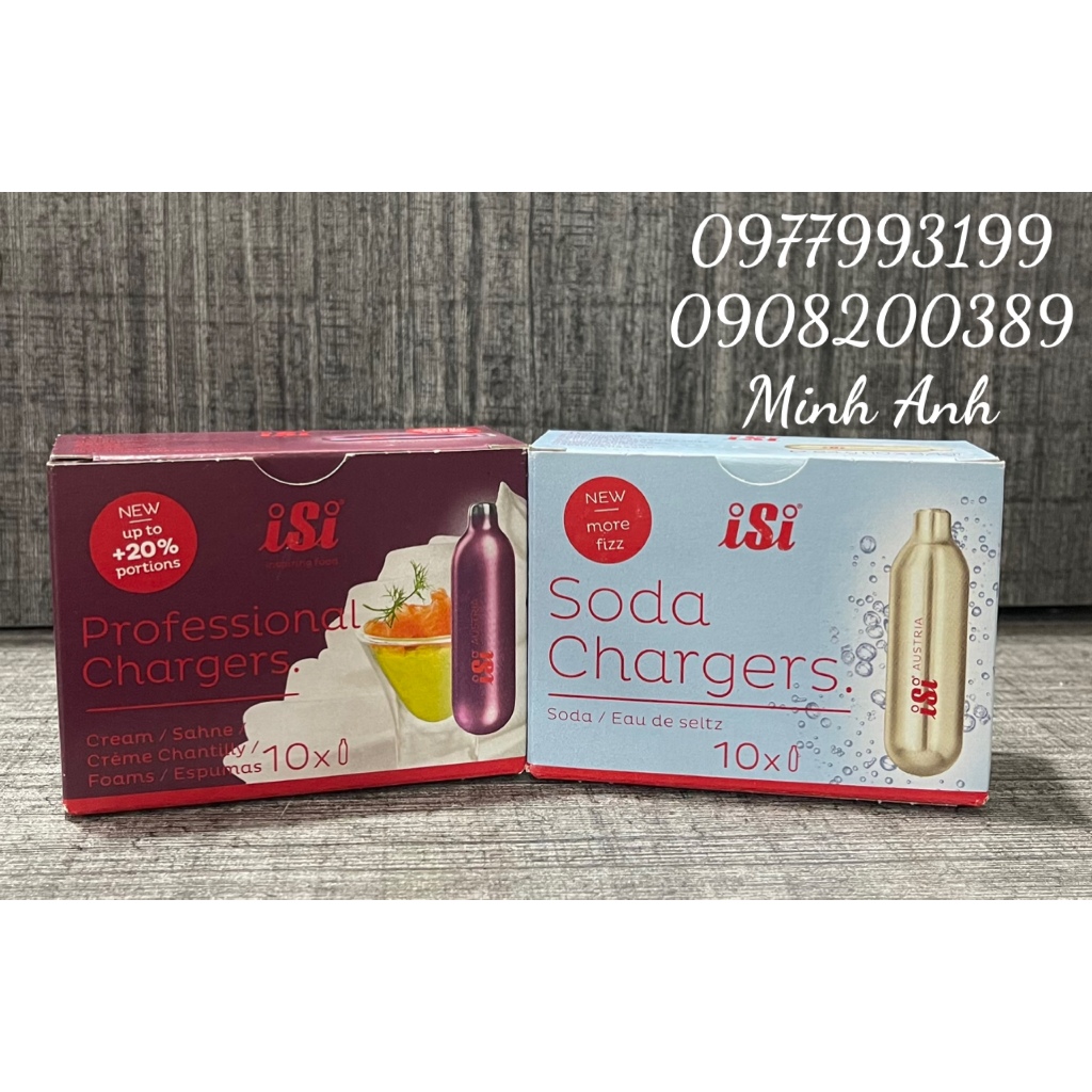 Gas iSi (hộp 10 viên) | Shopee Việt Nam