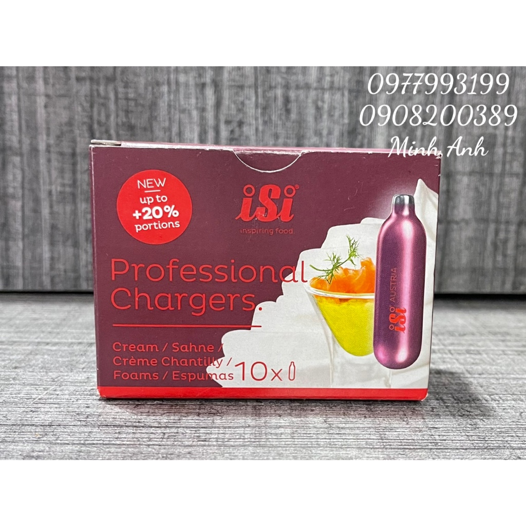 Gas iSi (hộp 10 viên) | Shopee Việt Nam