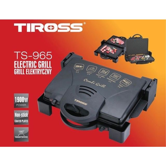 [Tiross - Việt Nam] Máy nướng bánh mỳ, Kẹp nướng thịt TIROSS TS965 ...
