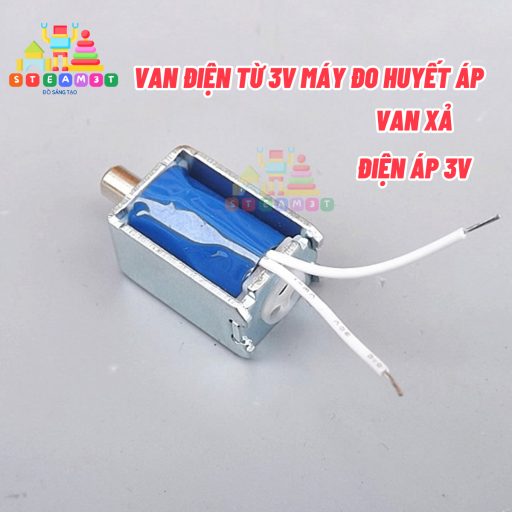 Van điện từ - Van xả điện từ 3V Van khí nhỏ - Van xả máy đo huyết áp ...