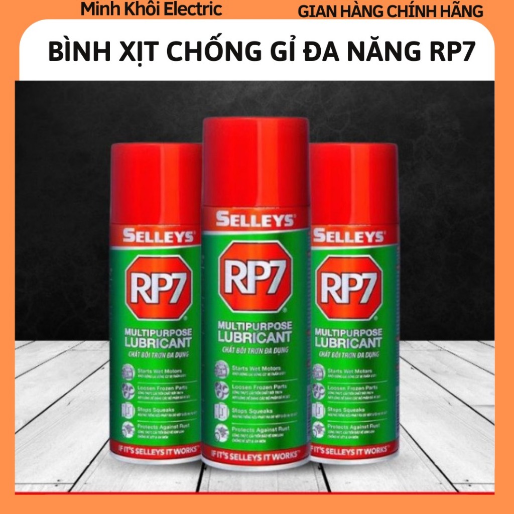 Chai xịt chống gỉ sét RP7,chai xịt tẩy gỉ sét RP7 Selleys,chất bôi trơn ...