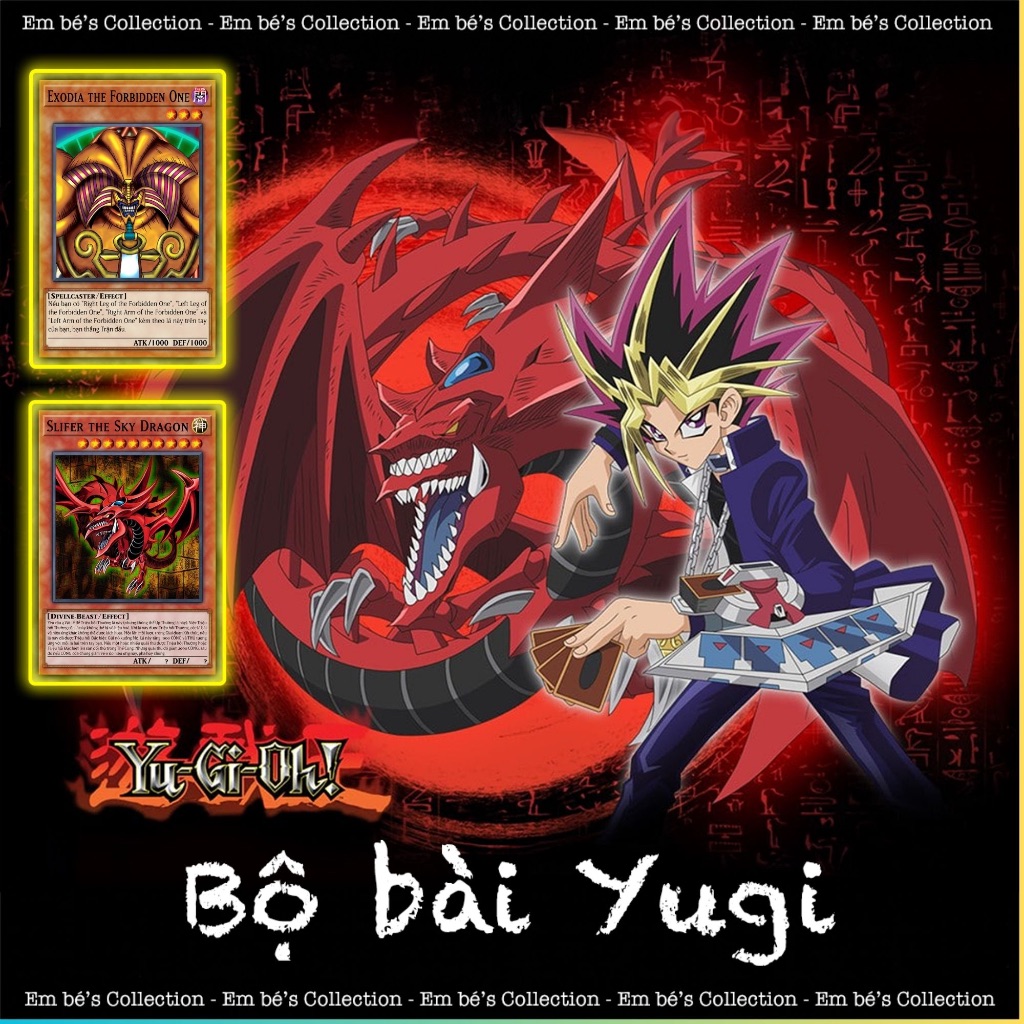 Set 9 Card Yugi Muto. Yugioh Card Việt - Anh | Shopee Việt Nam