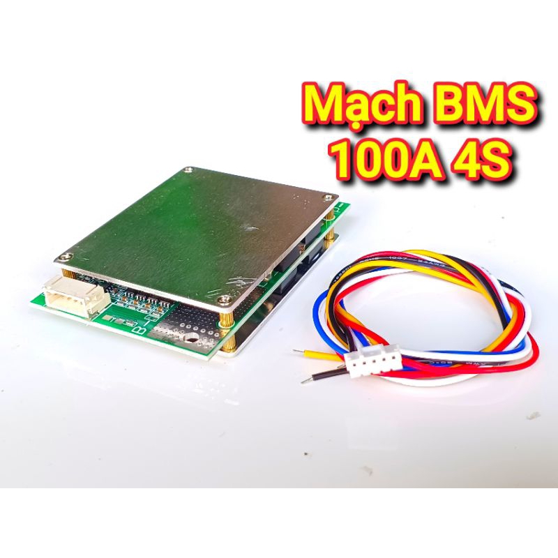 Mạch Sạc Xả BMS 100A cho Pin 4S 3.2v sạc xả chung cổng | Shopee Việt Nam