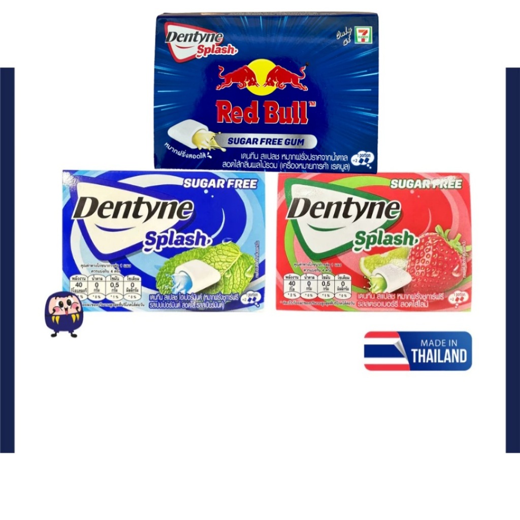 Kẹo Cao Su Không Đường Dentyne Splash Thái Lan - Kẹo Singgum Trái Cây ...
