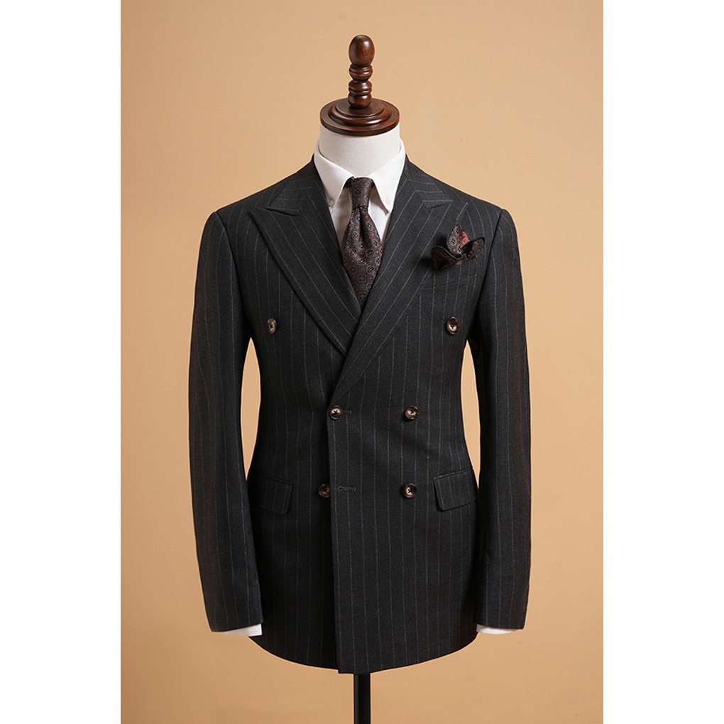 ÁO VEST NAM ADAM STORE GHI KẺ SỌC 2HK AV336CQ | Shopee Việt Nam