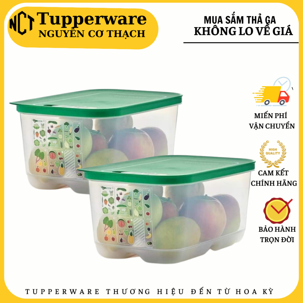 Hộp trữ mát tupperware Ventsmart 4,4l( 1 hộp) | Shopee Việt Nam
