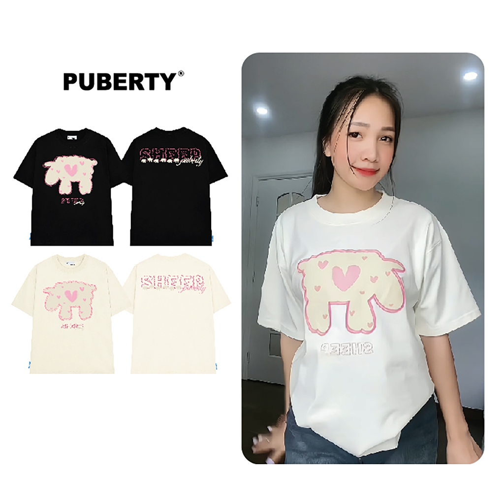 Áo Thun Local Brand PUBERTY THE SHEEP TEE | Shopee Việt Nam