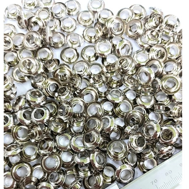 [SỈ] Khoen ore 6mm Khoen mắt cáo 6 ly Bằng INOX không gỉ Màu bạc sáng ...