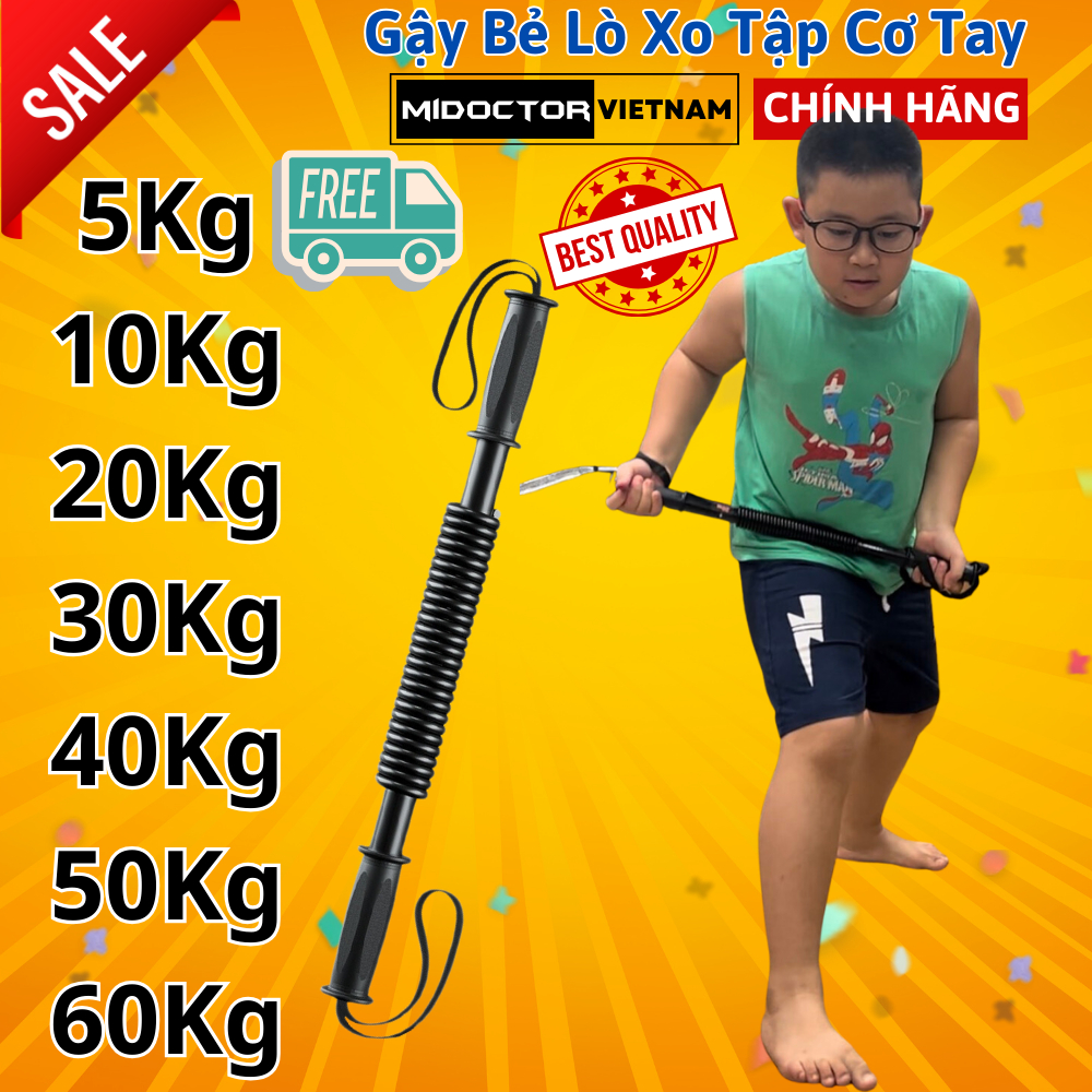 Gậy Bẻ Lò Xo 5Kg 10Kg 20kg Cho Bé Trẻ Em 30kg 40kg 50kg Tập Cơ Tay - Hãng miDoctor | Shopee Việt Nam