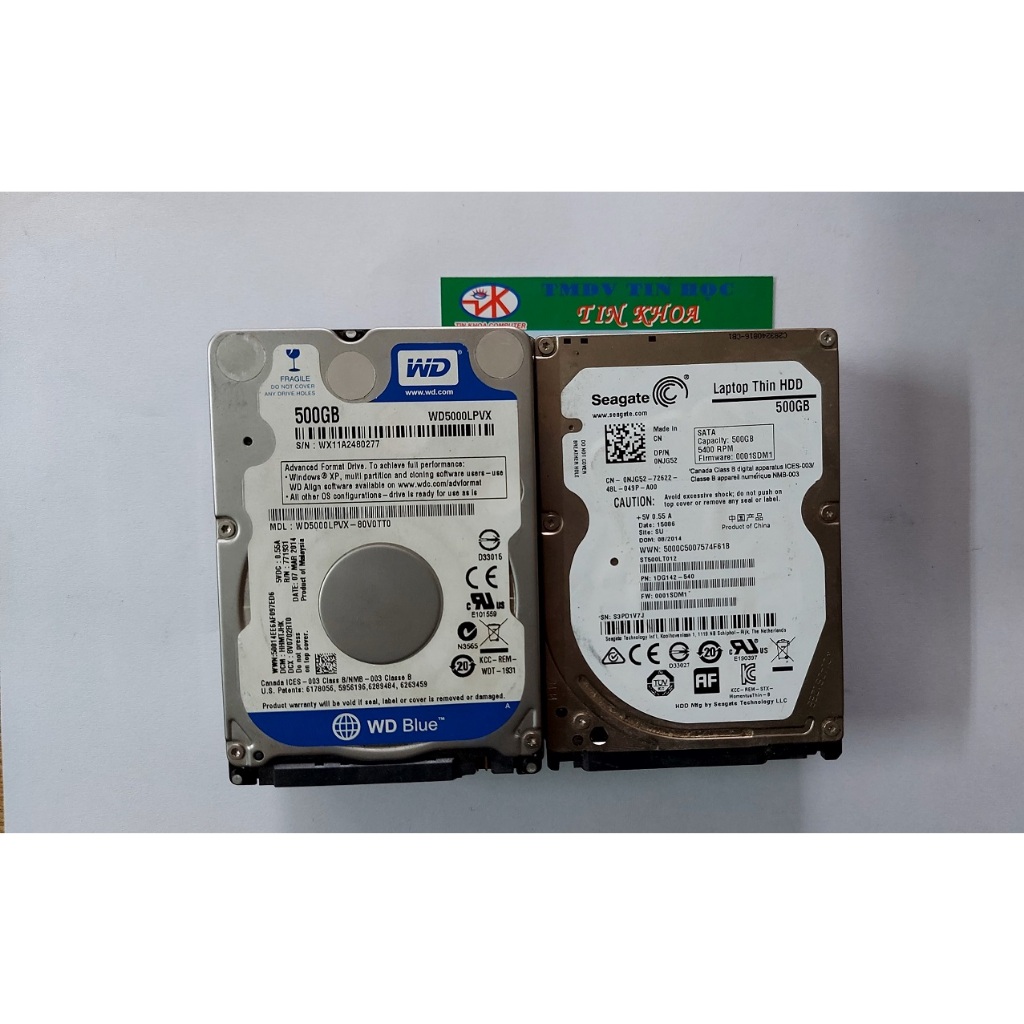 Ổ cứng HDD 2.5 1TB/750GB/640GB/500GB/320GB/250GB/160GB/80GB/60GB/40GB ...