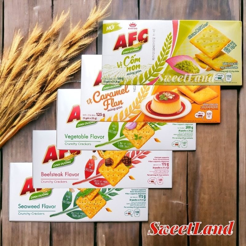 BÁNH QUY AFC HỘP 200G | Shopee Việt Nam