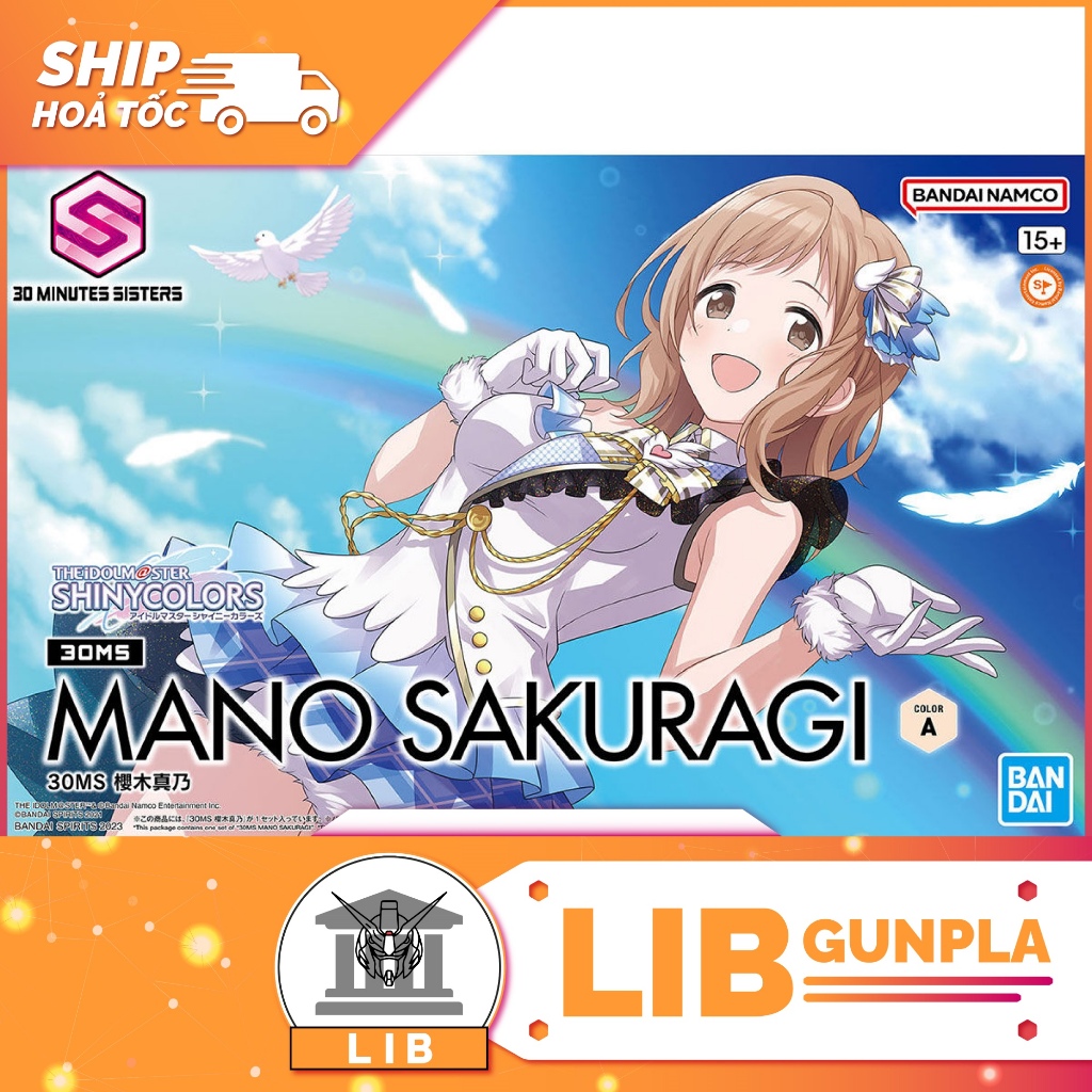 Mô hình lắp ráp Bandai 30MS Idol Master Mano Sakuragi - Color A ...