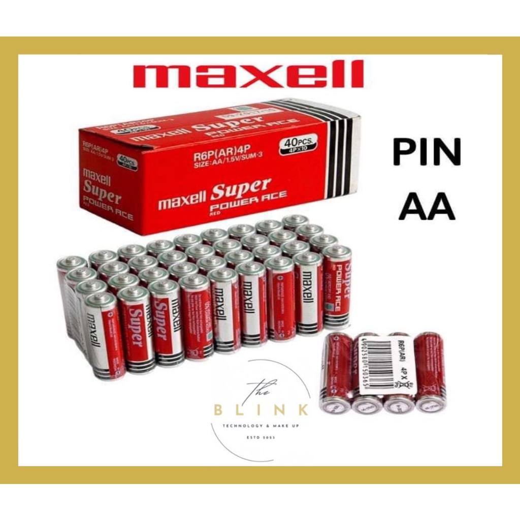 Pin MAXELL ⚡FREESHIP⚡ Combo 2 viên Pin 2A /3A MAXELL 1.5V Chính Hãng ...