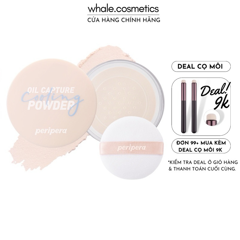 Phấn Phủ Peripera Oil Capture Cooling Powder 11G | Shopee Việt Nam