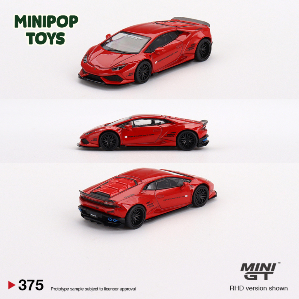 Xe mô hình chính hãng MiniGT 375 - LB WORKS Lamborghini Huracan ver. 2 ...