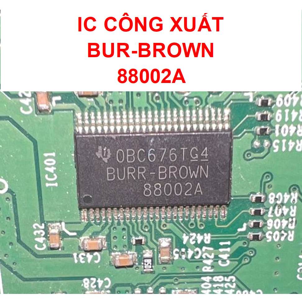 IC công suất âm thanh BURR-BROWN 88002 tháo mạch samsung | Shopee Việt Nam