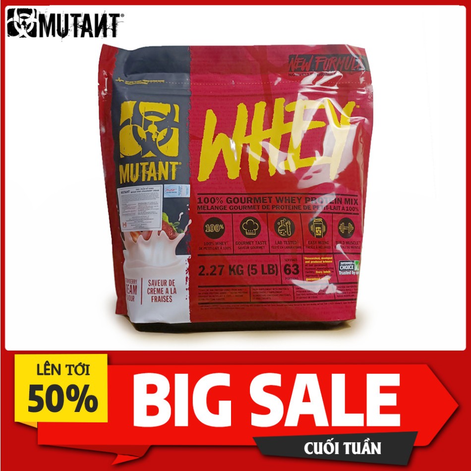 Mutant WHEY Protein 5Lbs 2.27kg - WHEY BLEND tăng cơ bổ sung protein ...