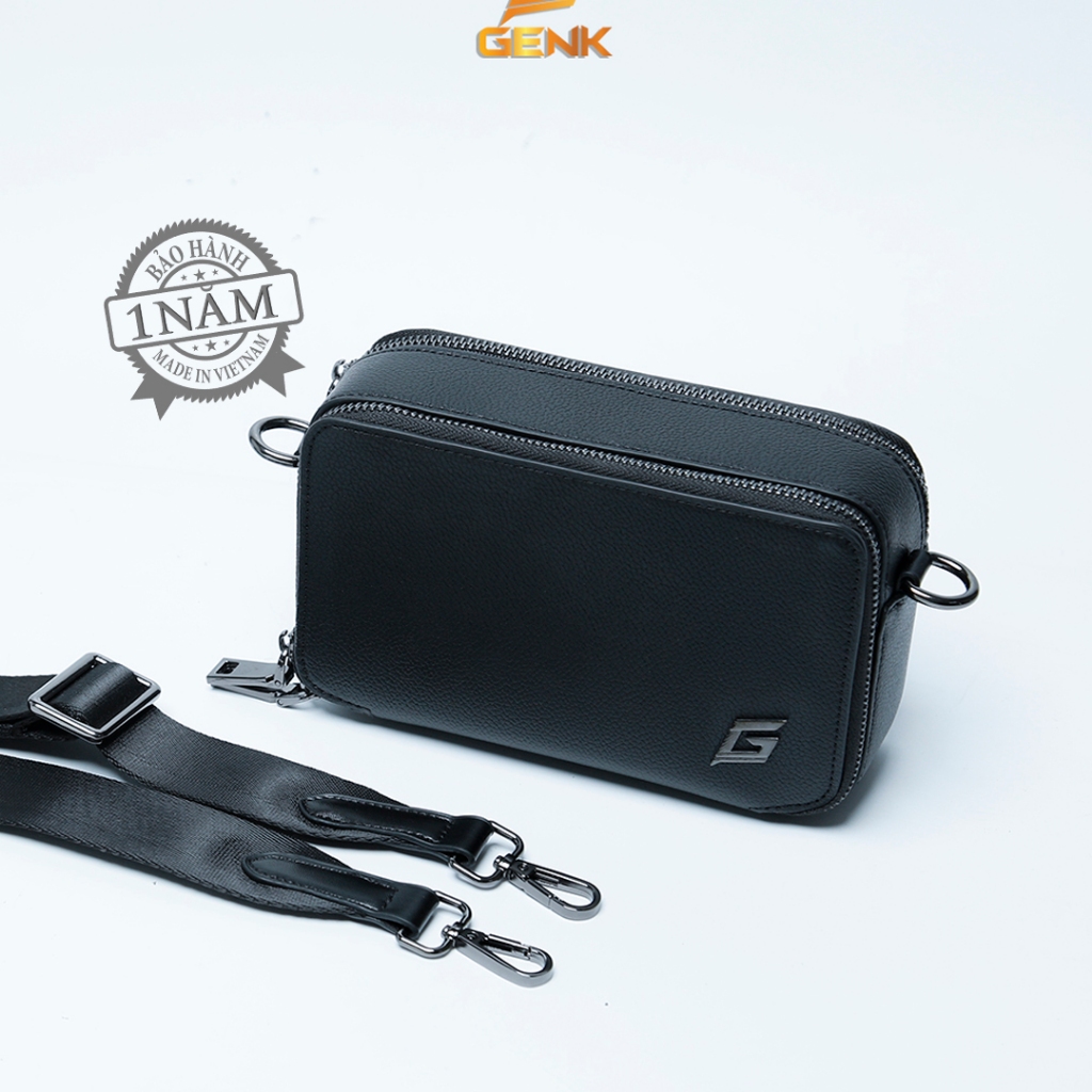 Túi Đeo Chéo Nam Da Genk - GT05 | Shopee Việt Nam