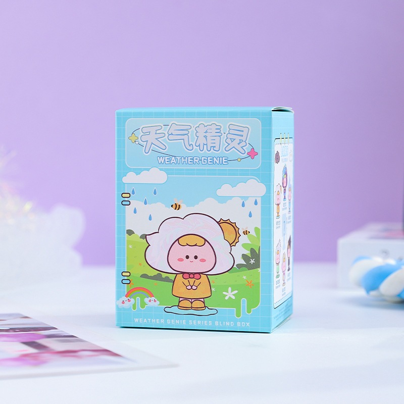 Blindbox Weather Genie - Mô hình Cậu bé Thời tiết đáng yêu, hiệu ứng ...