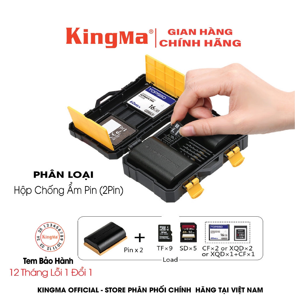 Pin Ảo/Giả Pin/Dummy Pin LP-E17 Chính Hãng KINGMA. For CANON LP-E17 ...