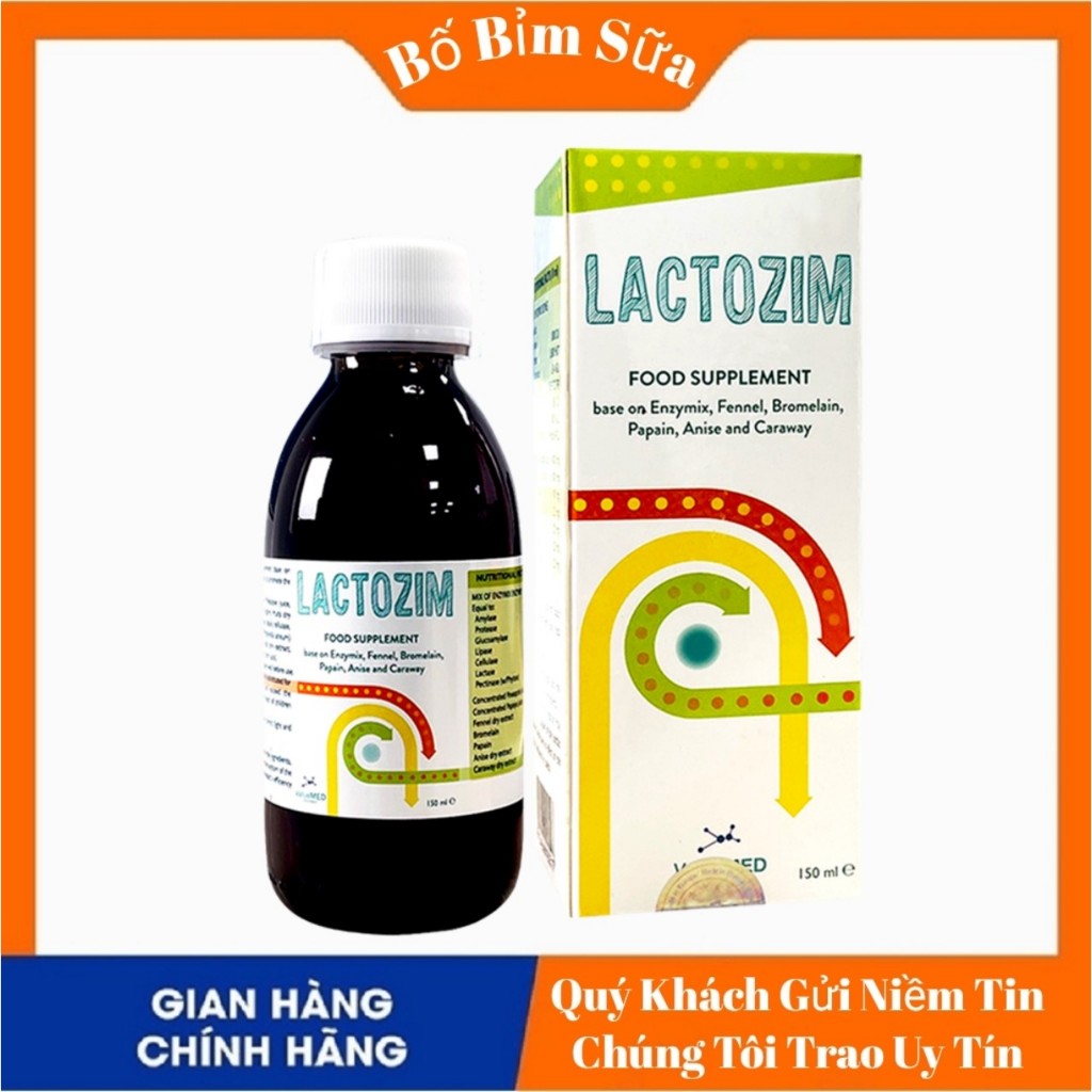 🆘{ Mã 285 } Lactozim Men tiêu hóa hóa hỗ trợ trẻ biếng ăn, giúp bé ăn ...