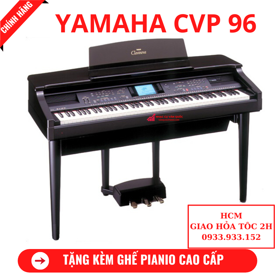 Đàn Piano Điện Yamaha CVP 96 + Tặng Kèm Ghế Piano Yamaha Cao Cấp ...