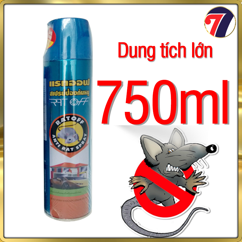 Chai Xịt Đuổi Chuột RAT OFF ANTI RAT SPRAY -Thái Lan | Shopee Việt Nam