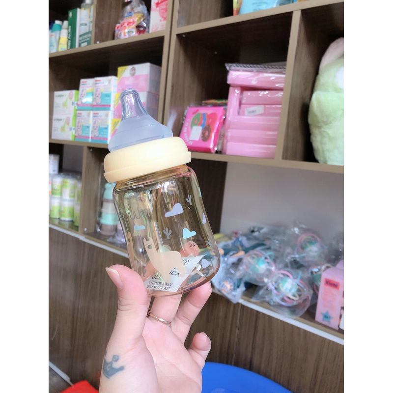 Bình sữa Moyyum bản trung núm mềm | Shopee Việt Nam