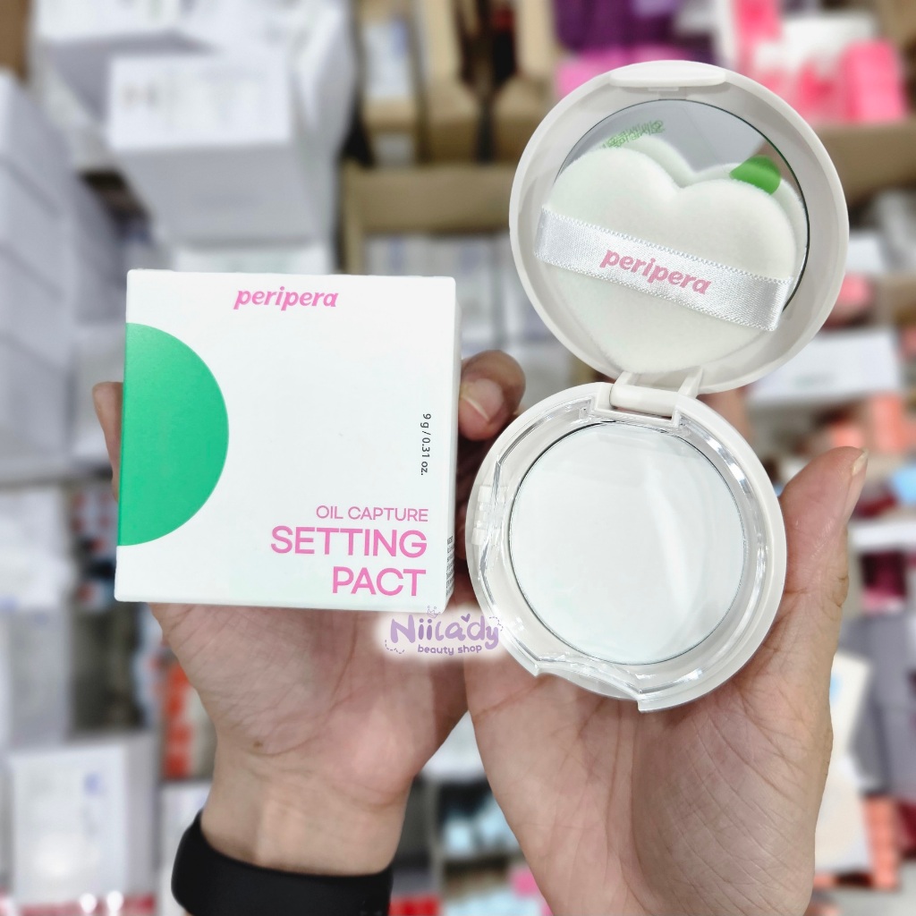 Phấn phủ Peripera Oil Capture Priming Powder/ Setting Pact/ Cooling ...