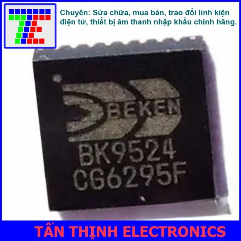 IC thu sóng BK9524 RF UHF đầu thu Micro không dây | Shopee Việt Nam