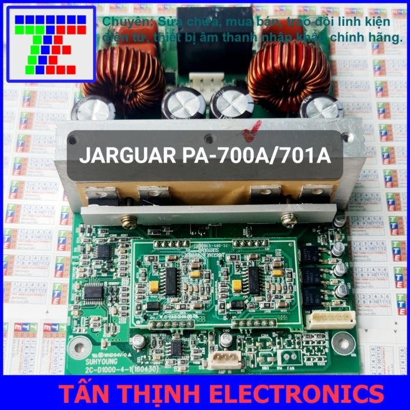 Bo mạch công suất Amply Jarguar PA-700A, PA-701A class D (Digital ...