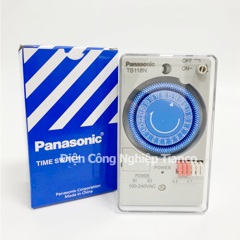 Đồng hồ hẹn giờ TB118N Panasonic - Timer Panasonic TB118N Công tắc hẹn ...
