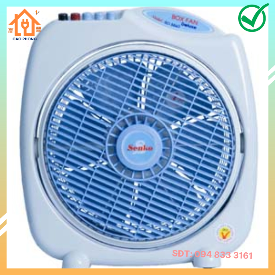 Quạt bàn đảo 3 tấc Senko BD1010 - có chuyển hướng điện, sải cánh rộng ...