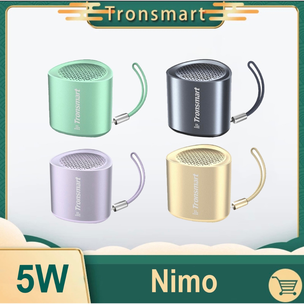 Loa Bluetooth 5.3 Tronsmart Nimo 5W Loa Mini Di Động Chống Nước IPX7, Ghép Nối Âm Thanh Nổi ...