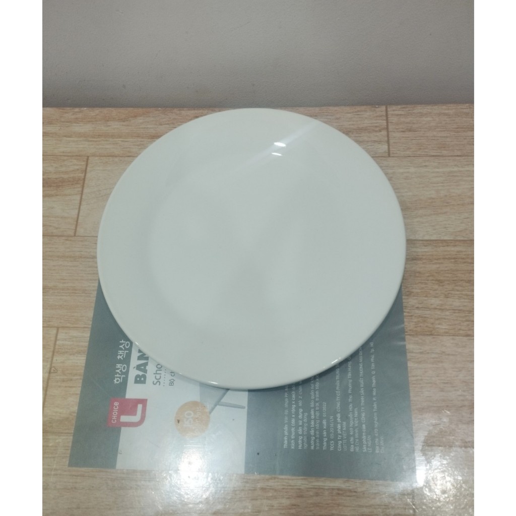 Dĩa sứ tròn ảo trắng 15cm / 18cm / pastel 19cm / 20cm / 23cm | Shopee Việt Nam