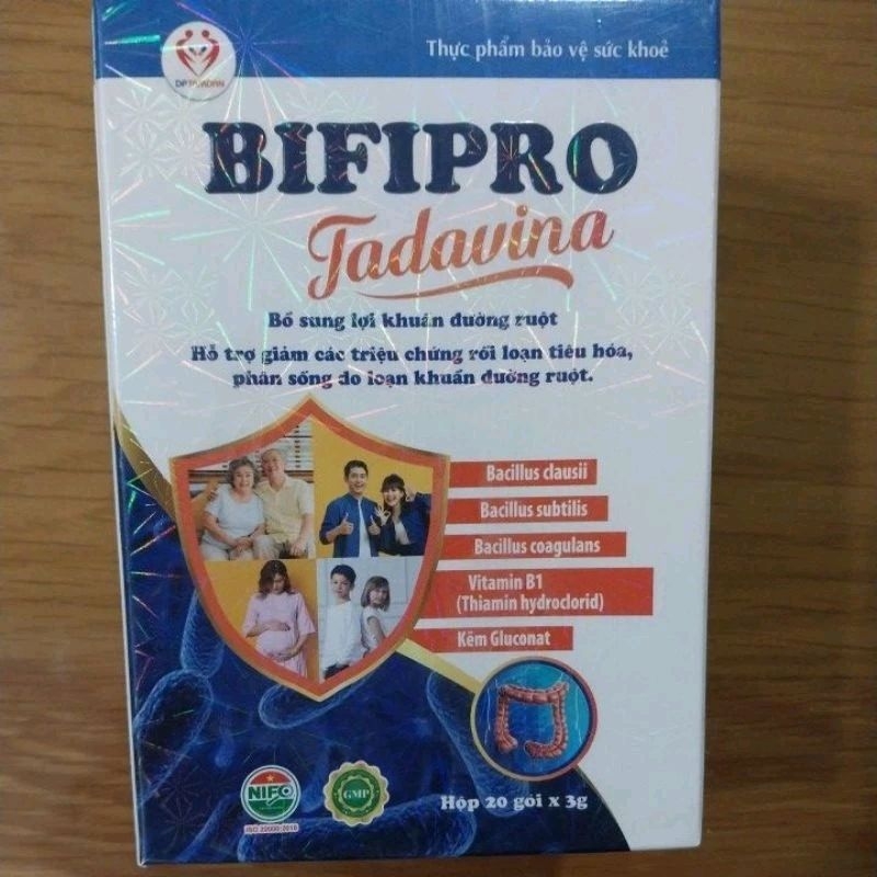 Bổ sung lợi khuẩn đường ruột BIFIPRO Tadavina Hộp 20 gói | Shopee Việt Nam