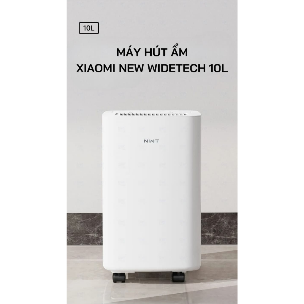 Máy hút ẩm thông minh công suất lớn Xiaomi New Widetech 10L/New Widetech 24L/New Widetech 60L ...