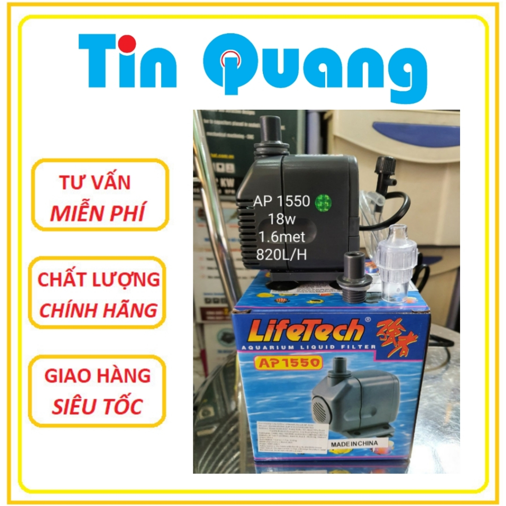 Máy bơm hồ cá Lifetech AP1550 - 18w - chính hãng | Shopee Việt Nam