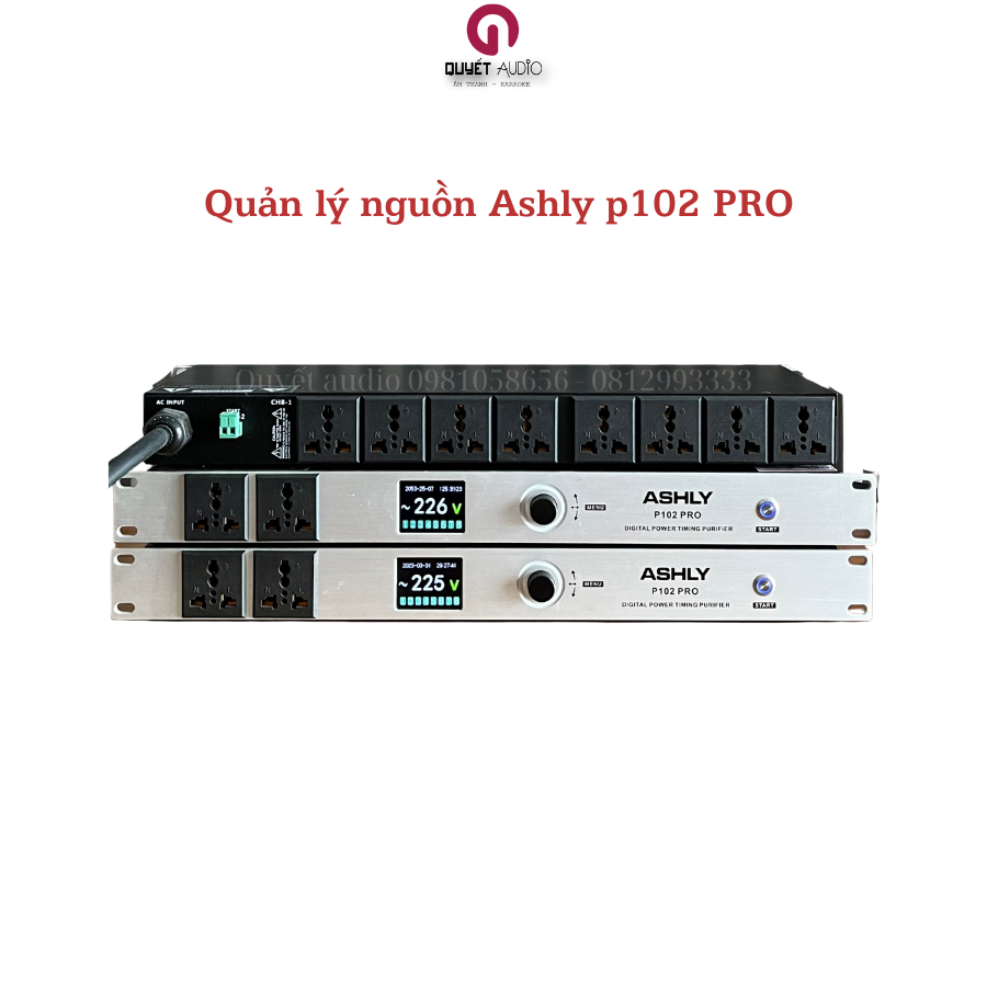 Quản lý nguồn Ashly P102 pro hàng chính hãng bảo hành 24 tháng ashly p 102 | Shopee Việt Nam