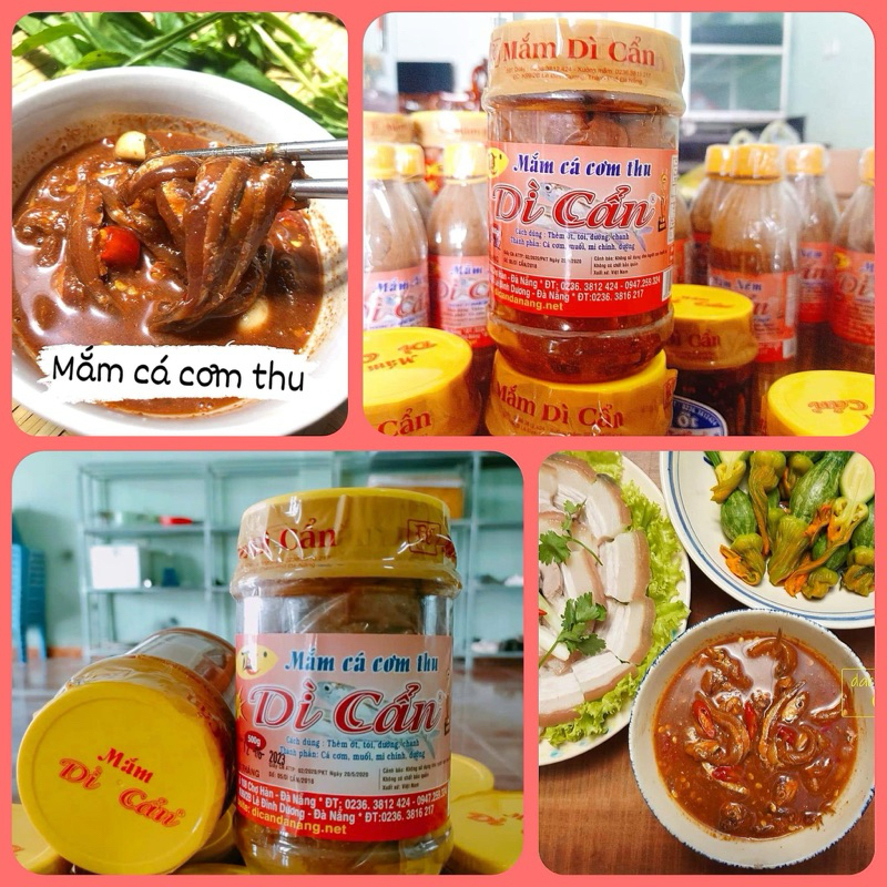 Mắm Cá Cơm, mắm Cá Cơm Thu Dì Cẩn Đà Nẵng 500g 250g (1 hũ) | Shopee ...