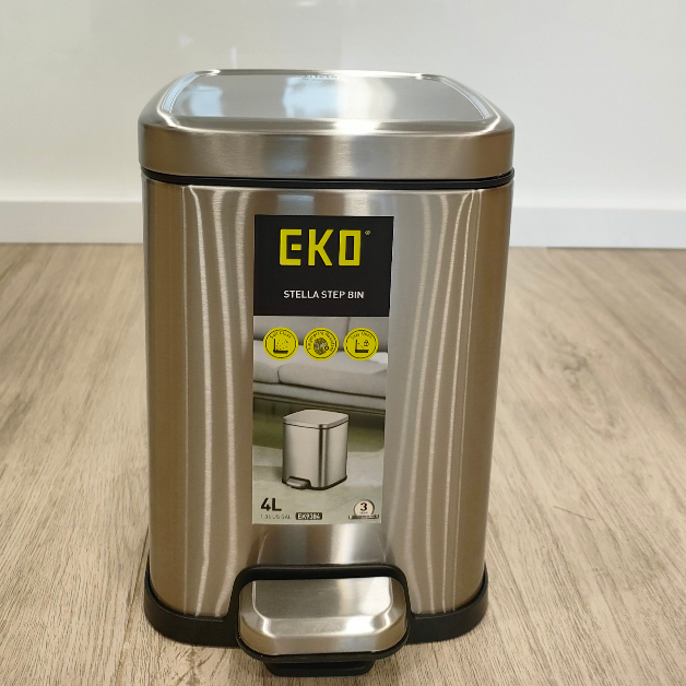 Thùng rác bàn đạp EKO STELLA 4L | Shopee Việt Nam
