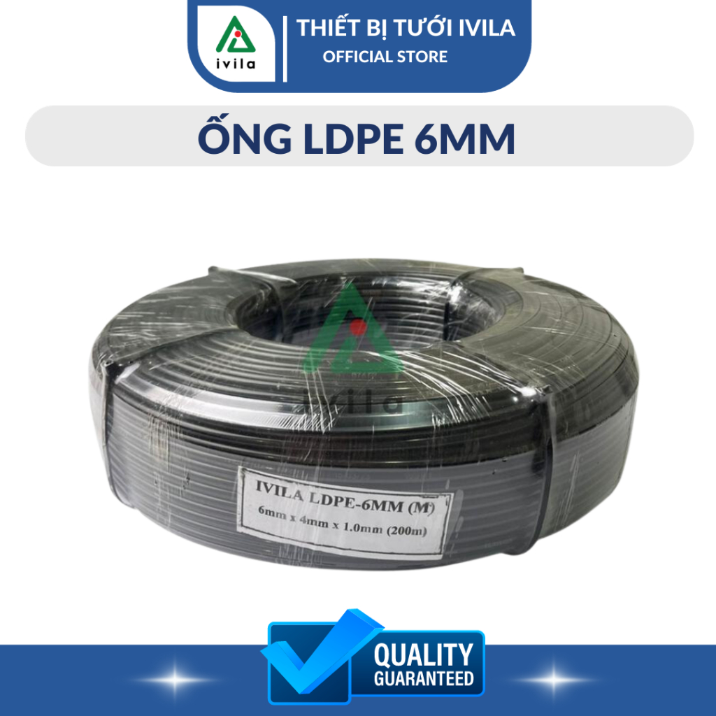 Combo 50m ống PE 5mm / PE 6mm / PE7mm/PE 8mm, Ống PE phi 5/6/8mm, Ống dẫn nước 100% nguyên sinh ...