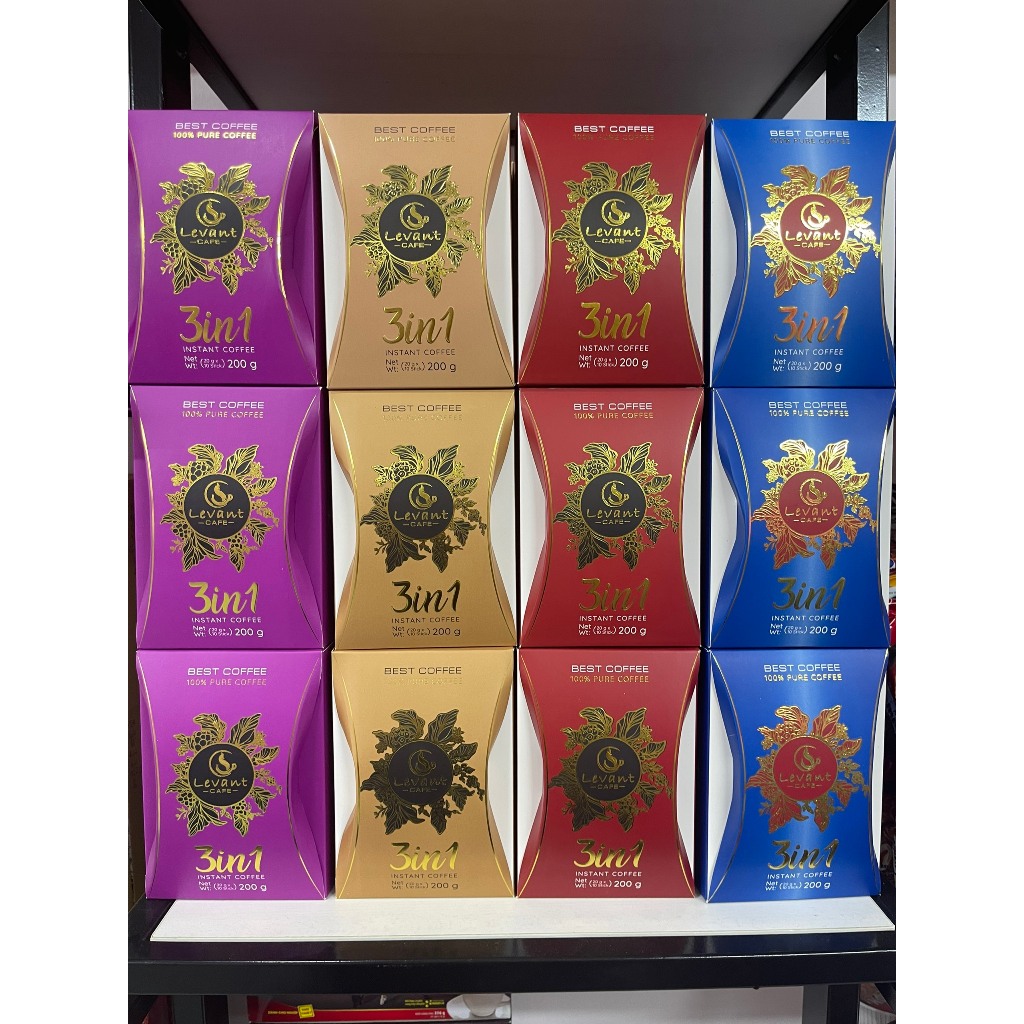 Cà Phê Hoà Tan Levant/ Levant Coffee 3in1 Việt Nam Hộp 200G (10 gói x ...