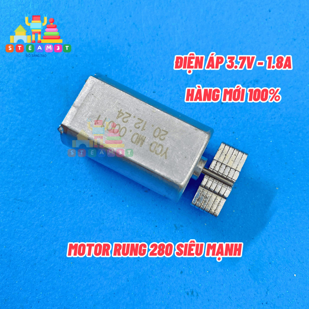 Động cơ motor rung mini 180 3.7V - SIÊU MẠNH - Hàng mới 100% - LK0020 ...