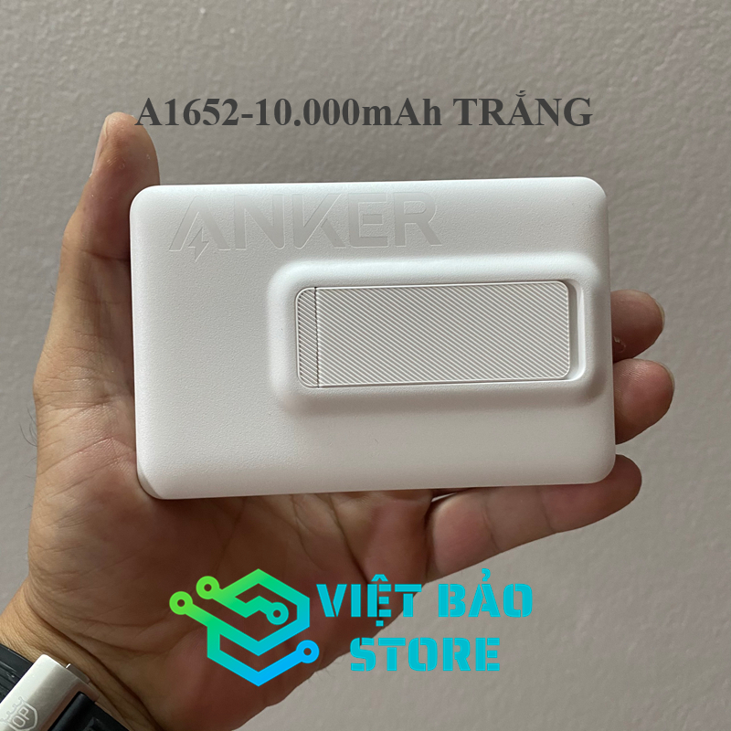 Sạc dự phòng Anker MagGo 10000mAh A1652 / A1642 , PD 20W, sạc không dây từ tính | Shopee Việt Nam