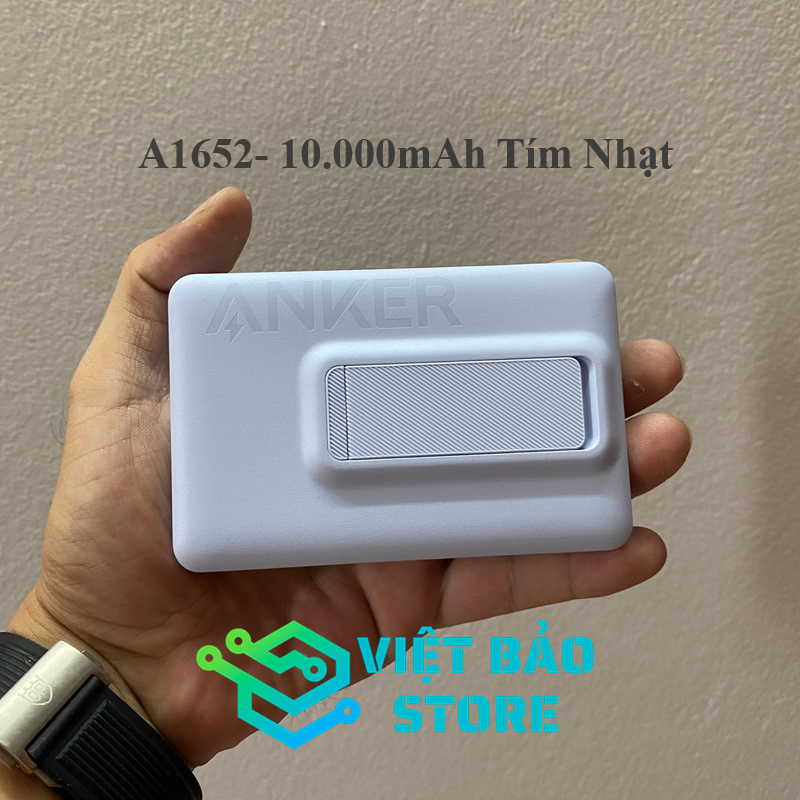 Sạc dự phòng Anker MagGo 10000mAh A1652 / A1642 , PD 20W, sạc không dây ...