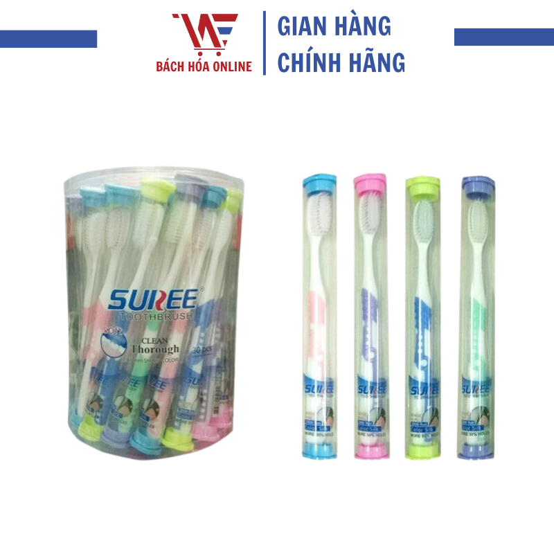 Combo 10 bàn chải lông mềm cao cấp SUNREE Thái Lan | Shopee Việt Nam