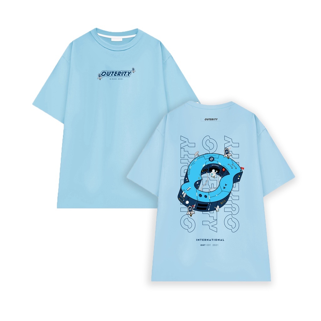 Áo thun SPACE OUTERRITY - form rộng, tay lỡ - VENDER ( V37 ) | Shopee ...